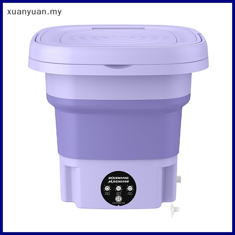 XUAN Portable Washing Machine, High Capacity Mini Washer with 3 Modes ...