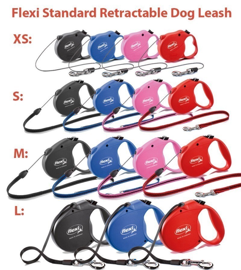 Flexi Standard Dog Leash Retractable Automatic Belt/Rope Dog Leash 5M ...