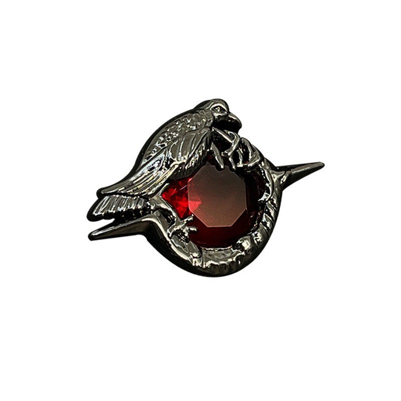 SQ3 Love And Deepspace Sylus Crow Brooch Badge Metal Brooch Game ...