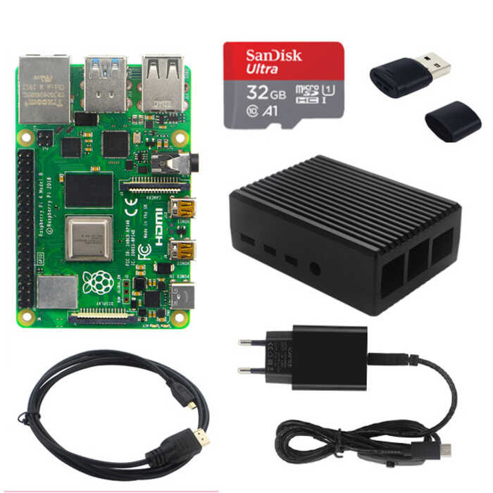 Raspberry Pi 4B Development Board Kit Maker Eduion Foundation Launch Raspberry Pi 4B Programming ...