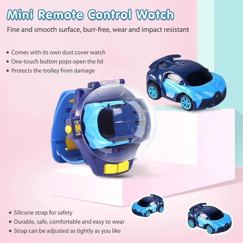 Mini Watch Remote Control RC Car Rechargeable Cute Kids Toys Gifts for ...