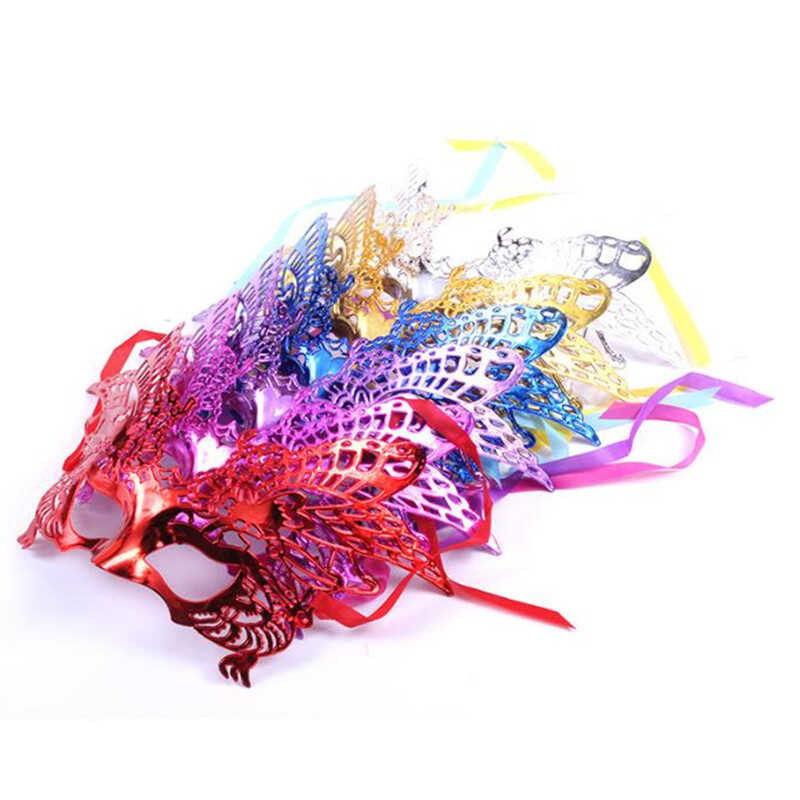 Sexy Women's Girls Eye Mask Electroplating Hollow Eagle Half Mask Bar ...