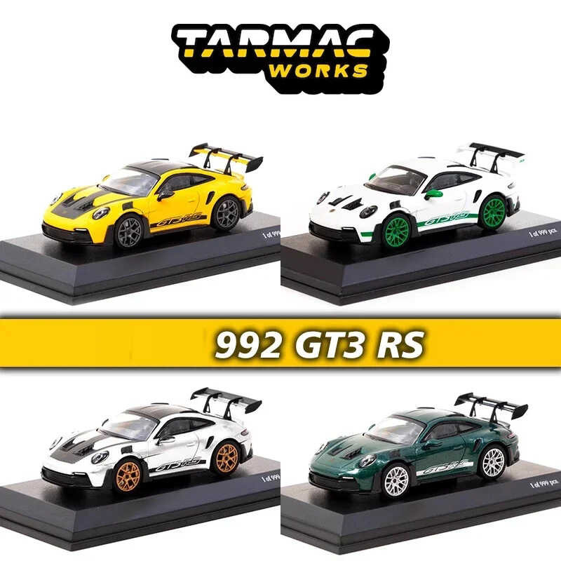 Dalawang MINICHAMPS Sa Stock 1:64 - 992 Gt3 RS Yellow GT Sier Diecast ...