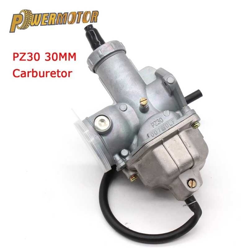 Bisikleta 30 mm Carburetor Keihin PZ30 Carb Para sa 175CC 200cc 250cc ...