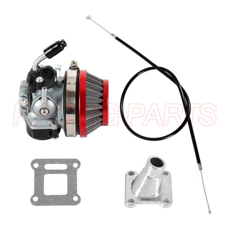 ATV 37cc Performance 19mm Carburetor 58mm Air Filter Cable Assembly ...
