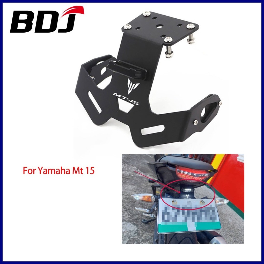 BDJ For Yamaha MT-15 MT15 2018 2019 2020 2021 2022 2023 License Plate ...