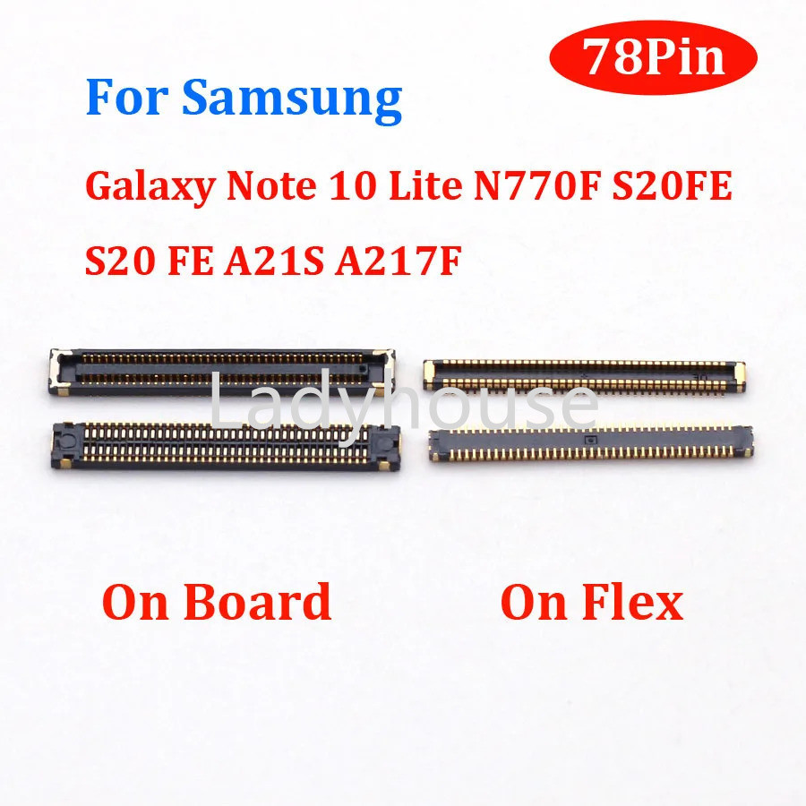 2-10pcs LCD Display Screen Flex FPC Connector For Samsung Galaxy Note ...