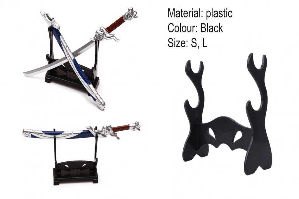 AMAR Display Stand Two Tiers Decorative Plastic Eco-friendly Sword ...