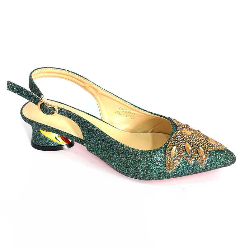 Mga Bagong Kasal Kababaihan Shoes Nigeria Africa 4cm High Heels Party ...