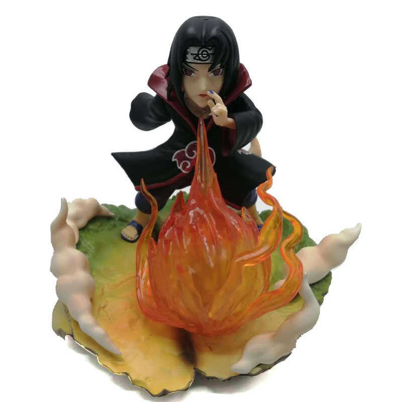 Naruto Anime Animation GK Uchiha Itachi Weasel Fireball Statue Gifted ...