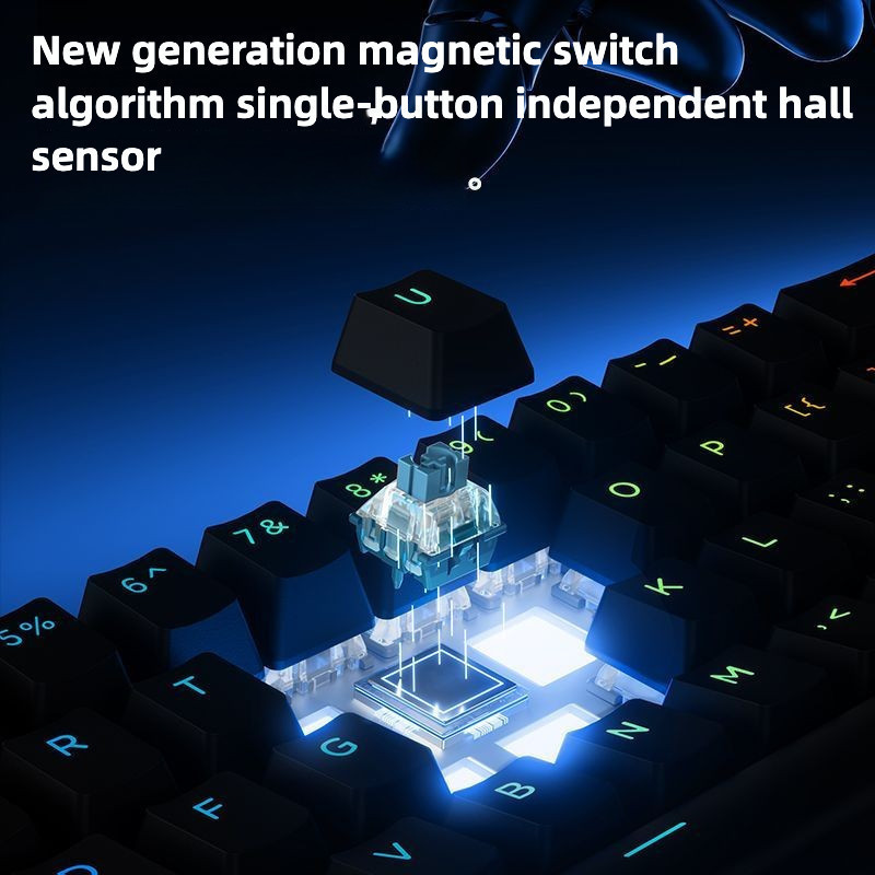 MCHOSE Ace60 Pro ACE68 Magnetic Switch Rapid Trigger Mechanical ...