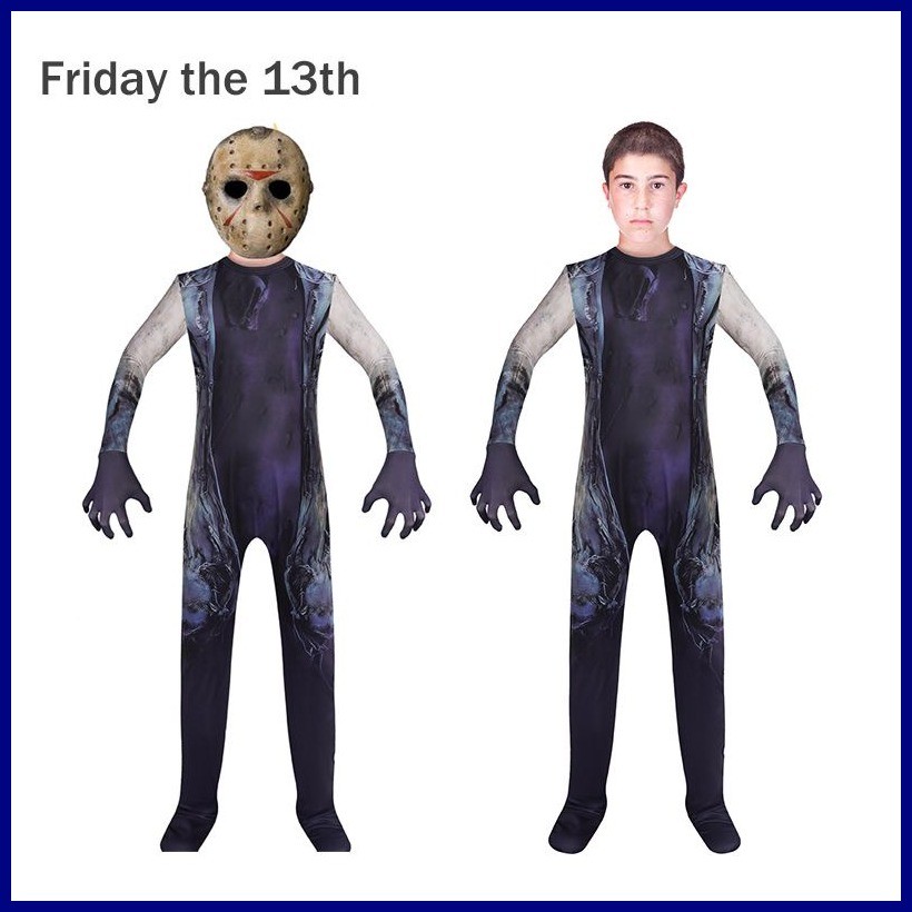 Transform Your Child Into A Horror Icon With Jason Voorhees Cosplay ...