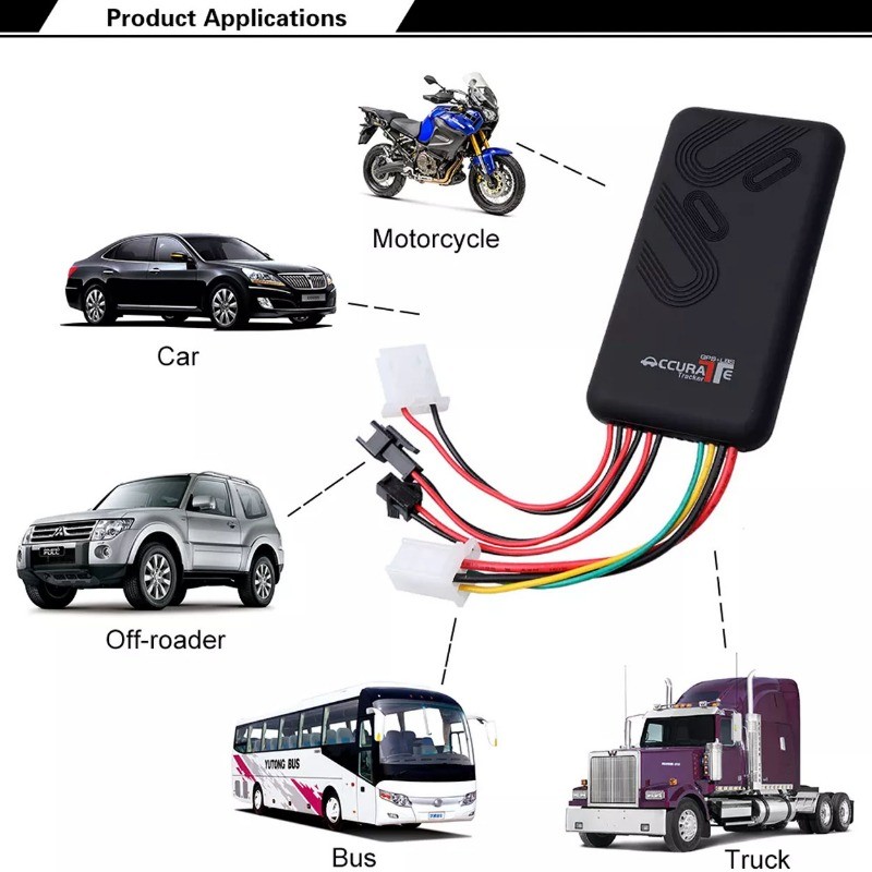 Vehicle Car Tracker GPS GT06 Easy Install Mini Car Vehicle Tracking ...
