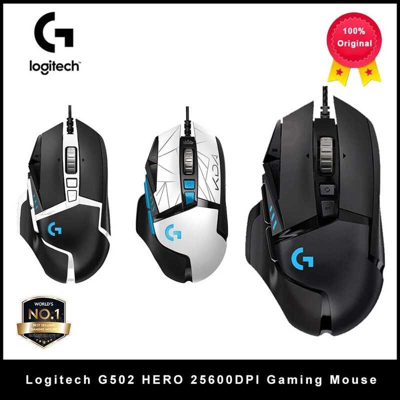Logitech G502 HERO Professional 16000Dpi Gaming Programming Adjustable ...