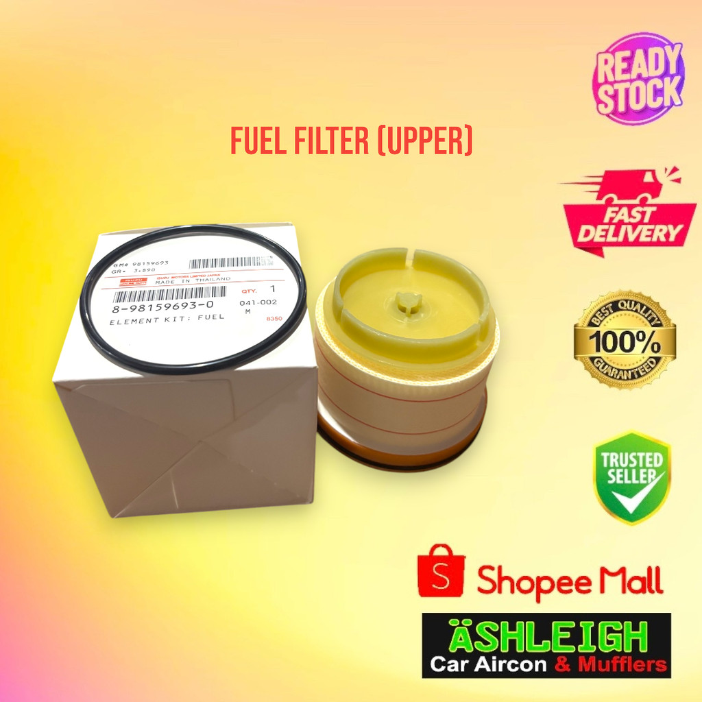 Ashleigh Fuel Filter Isuzu D-MAX / Isuzu MU-X 2012-2022 8-98159693-0 ...