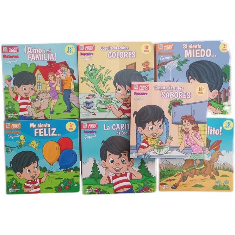 Original Spanish Little Boy Coquito Children's Story Book Selection ...