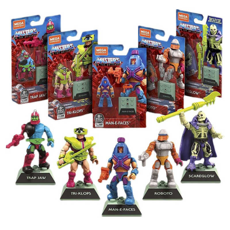 He-Man The Masters of Universe Mega Blocks Heroes Figure Construx ...