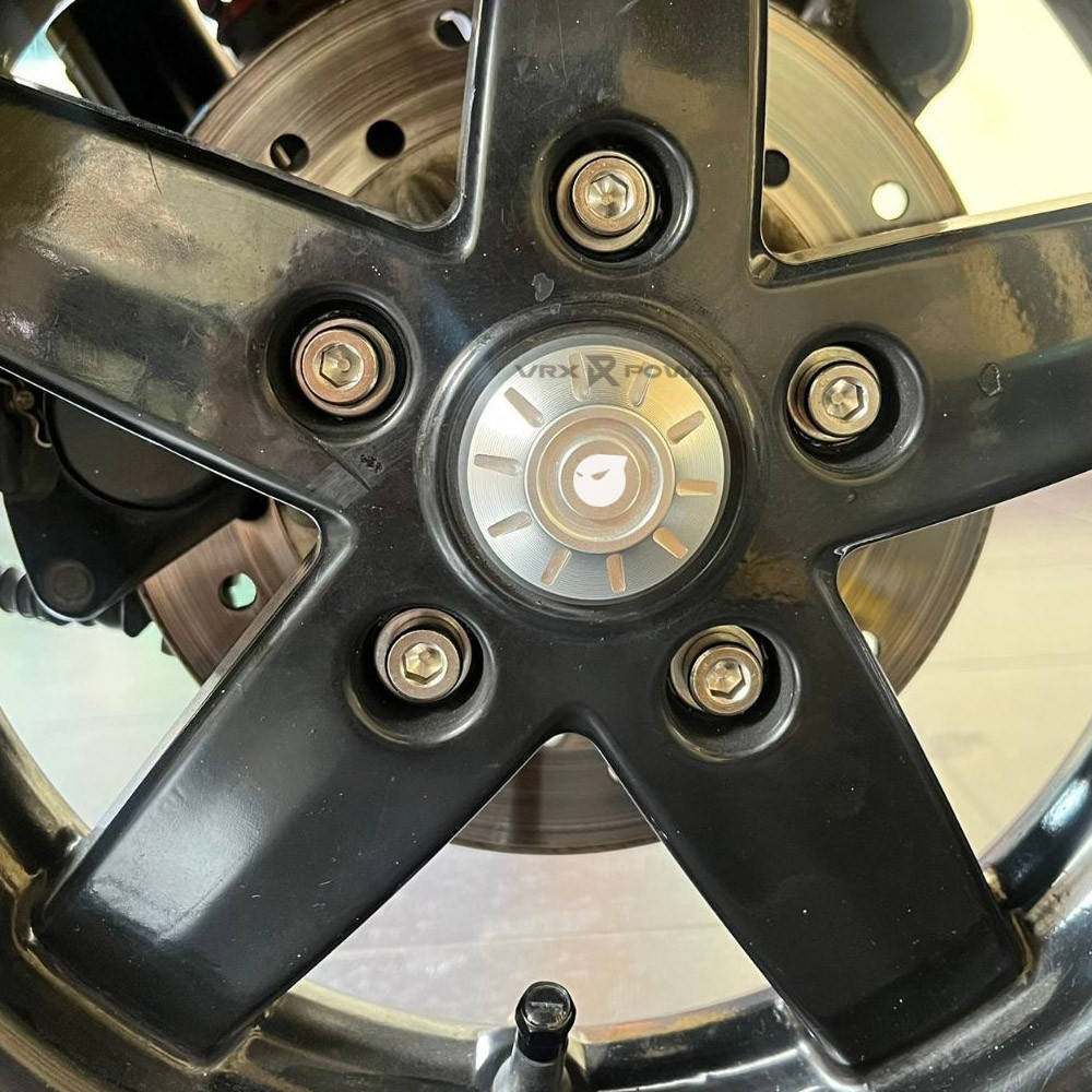 Motorcycle CNC Hubcap Front Wheel Cener Hole Cap Modified Accessory for ...