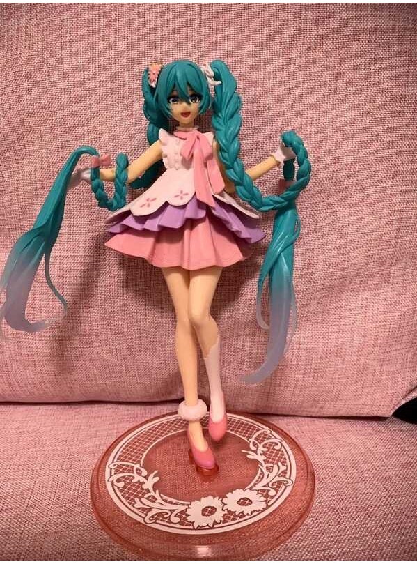 Anime Hatsune Figure Long Hair Cute Kawaii Virtual Singer Miku Manga ...