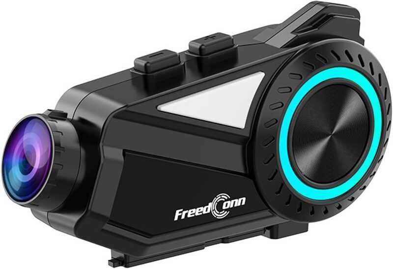 R3 Motorcycle FreedCon Bluetooth Earphones with 2K Camera, 360 ...