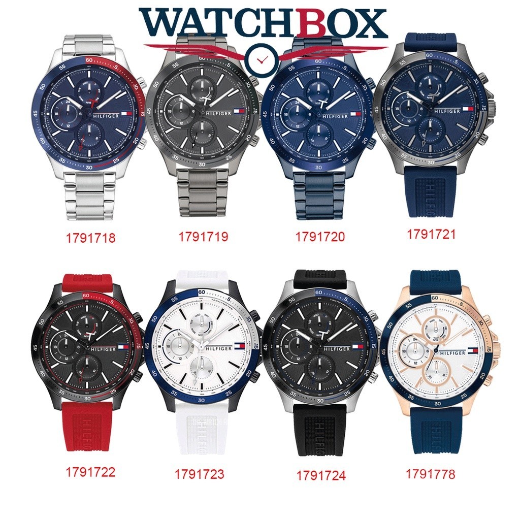 Tommy Hilfiger Men's Chronograph Quartz Watch 46mm | Shopee Philippines