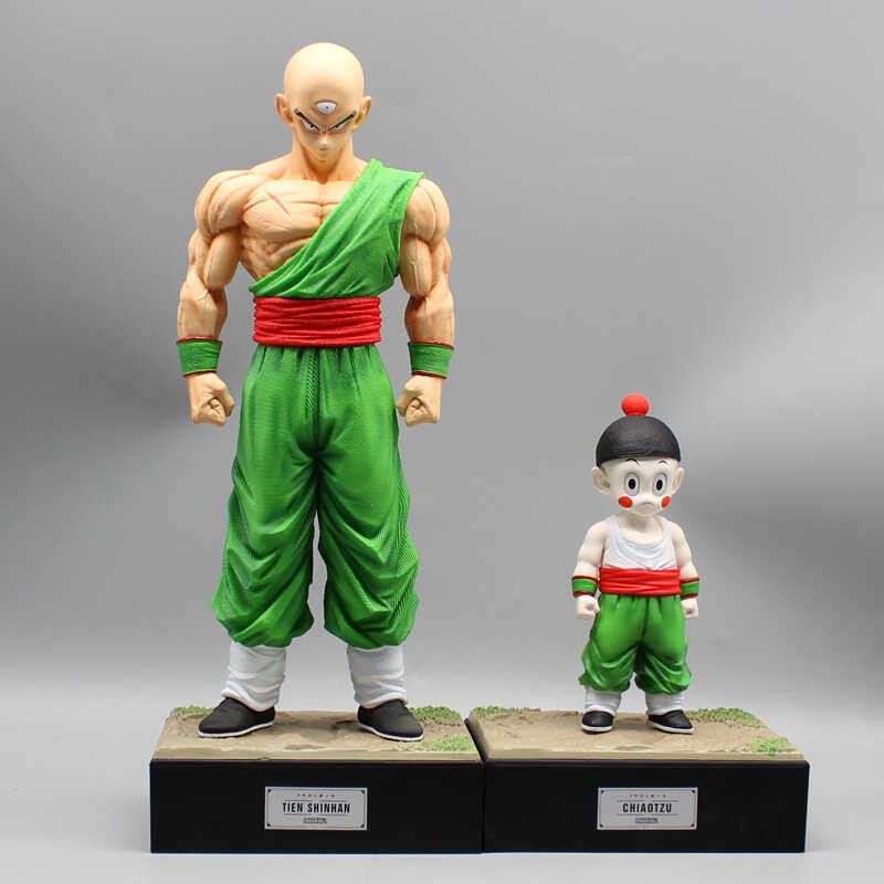 18/27cm Dragon Ball Anime Tenshinhan Figure Chouzoushu Tien Shinhan ...
