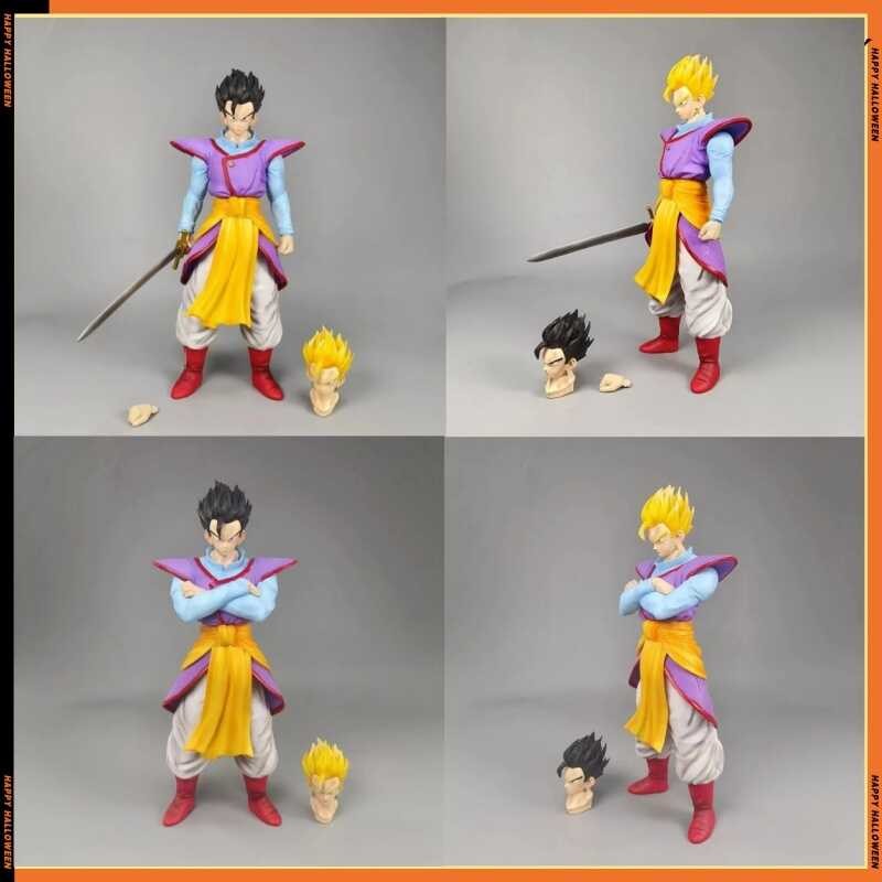 30Cm Dragon Ball Anime Figures Son Gohan God Of Creation Action Figure ...