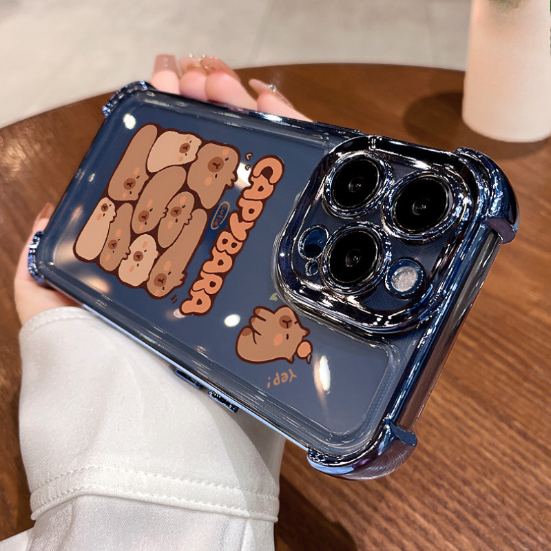 Cute Capybara Cover For Honor 300 Ultra 200 Smart 100 90 80 70 60 Pro ...