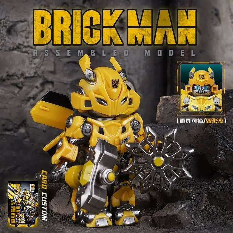 Man Brick Transformers Assemble Kit Models Optimus Prime Bumblebee ...