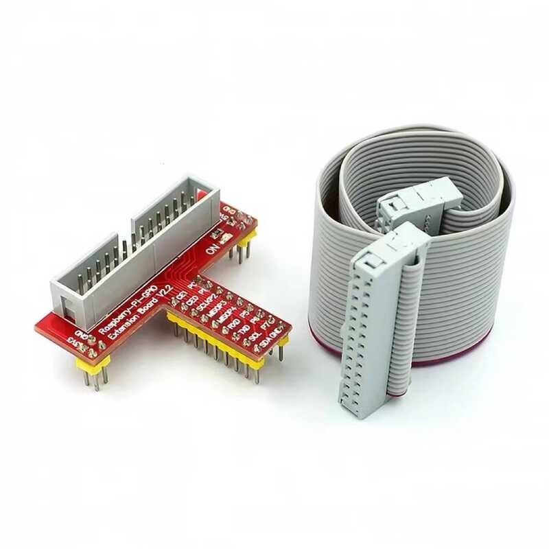 Raspberry PI GPIO Expansion Kit (GPIO Adapter Board+26P Expansion Cable ...