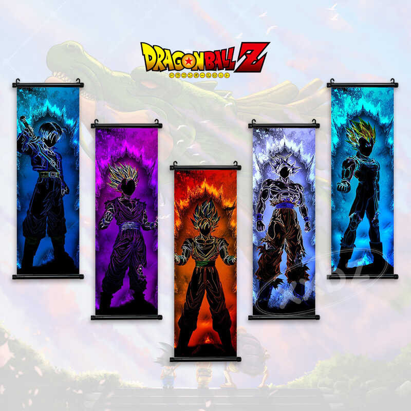 Classic Dragon Ball Canvas Larawan Goku Home Decor Paintings Wall Art ...