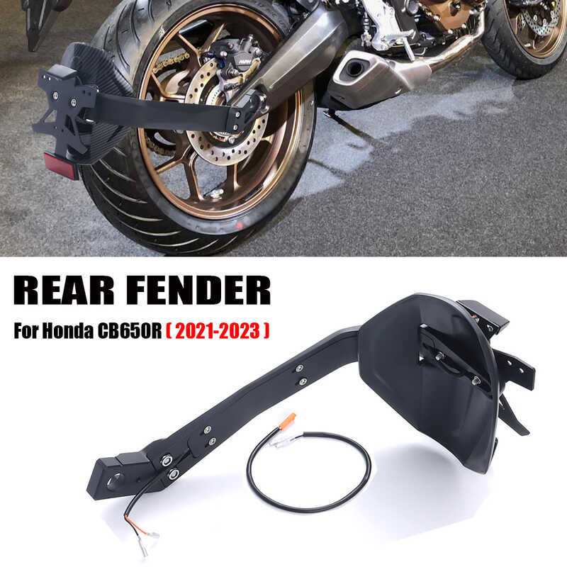 Bagong Motorcycle Rear Wheel Mudguard Fender Sa License Plate Holder ...