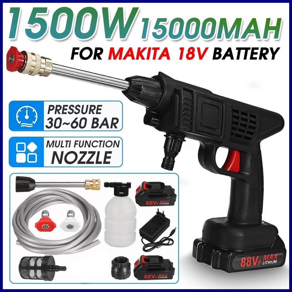 High Pressure Water Guns Electric Car Washer Portable Water Pump ...