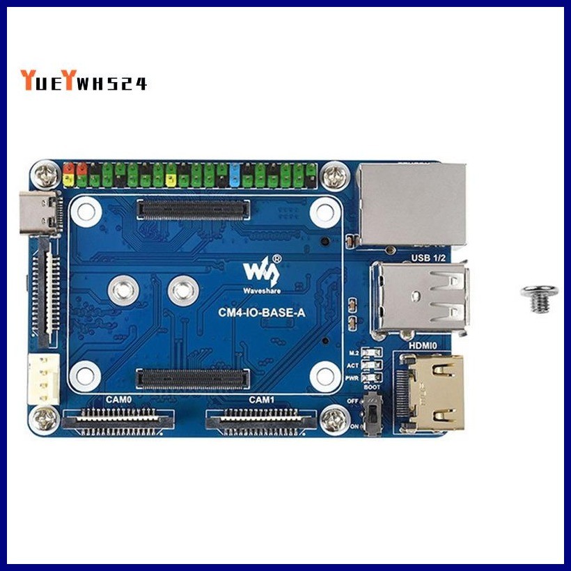 Waveshare for Raspberry Pi Compute Module 4 Mini Basic Expansion Board ...