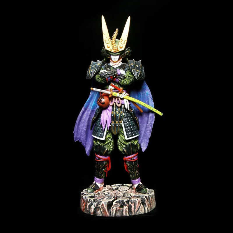 Ball GK Dragon Samurai Series Samurai Saru Standing Posture Statue ...