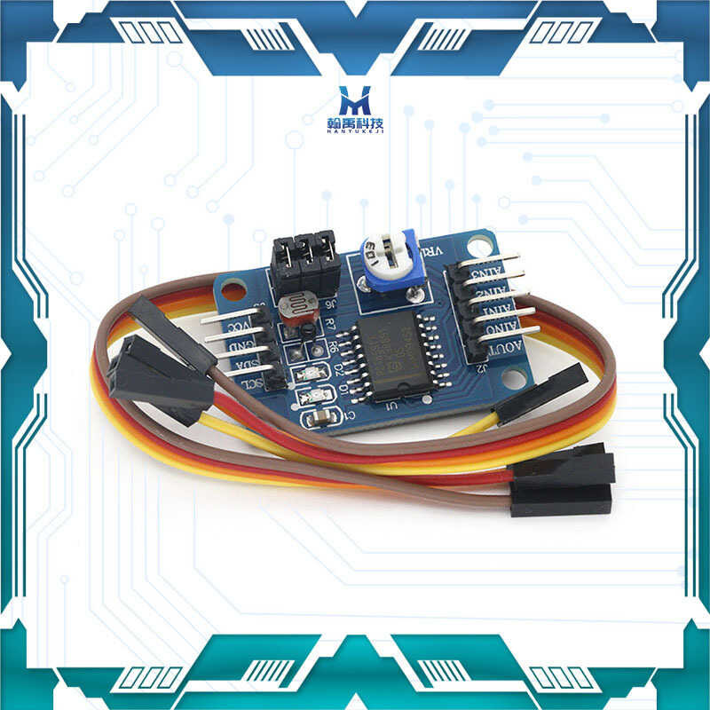 PCF8591 module AD/DA conversion module analog-to-digital/digital to ...