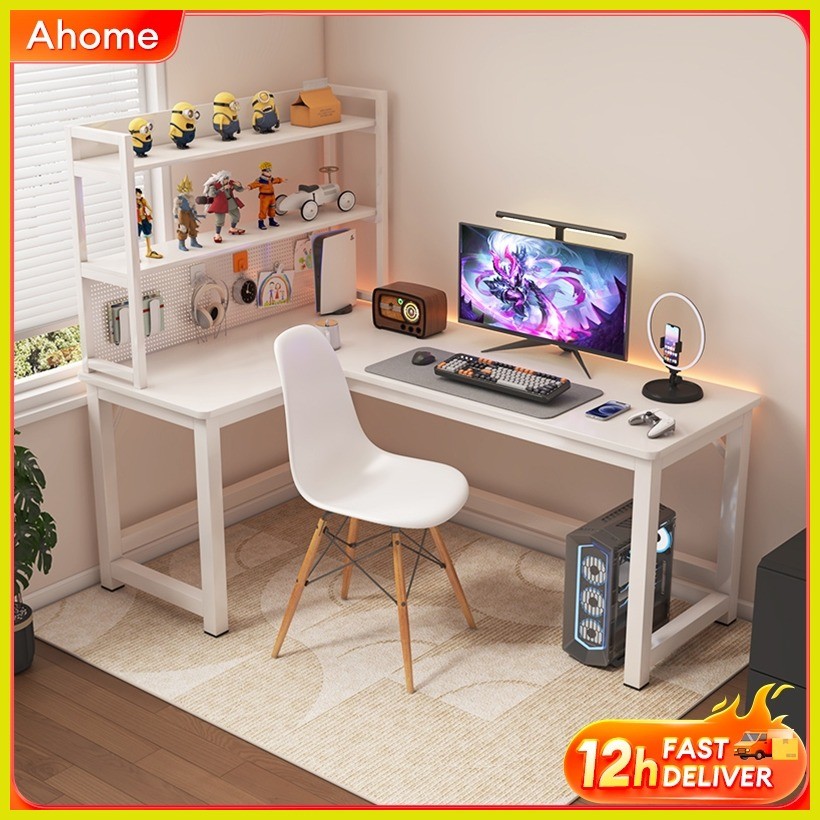 L Shape Table Computer Table Left/Right optional Gaming Table Study ...