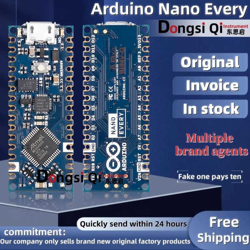 1Pcs//Lot Arduino Nano Every Abx00028 Atmega4809 Development Board 100% Original Stock 100 ...