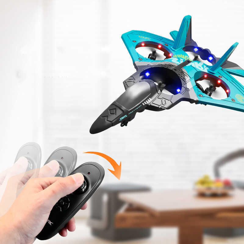 RC Plane 2.4G 4CH Remote Control Fighter Aircraft Trick Model Stunt ...