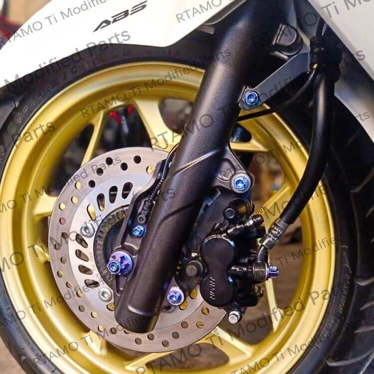 RTAMO [Unk] Honda PCX 150 160 Gr5 Titanium Alloy 24 Positions Full Set ...