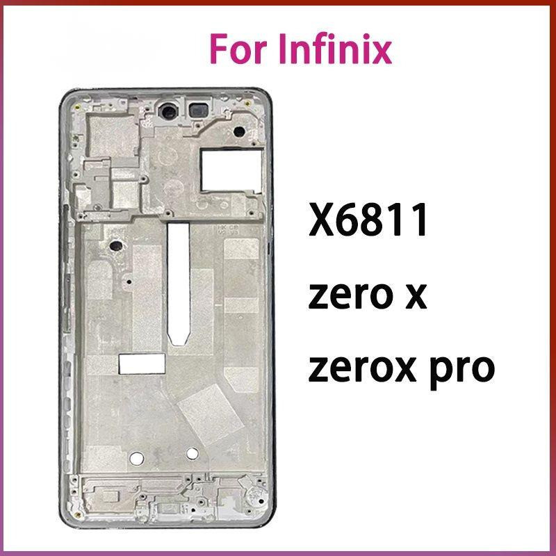 For Infinix Zero X Pro Middle Frame Zero X X6811 Front Frame Housing ...