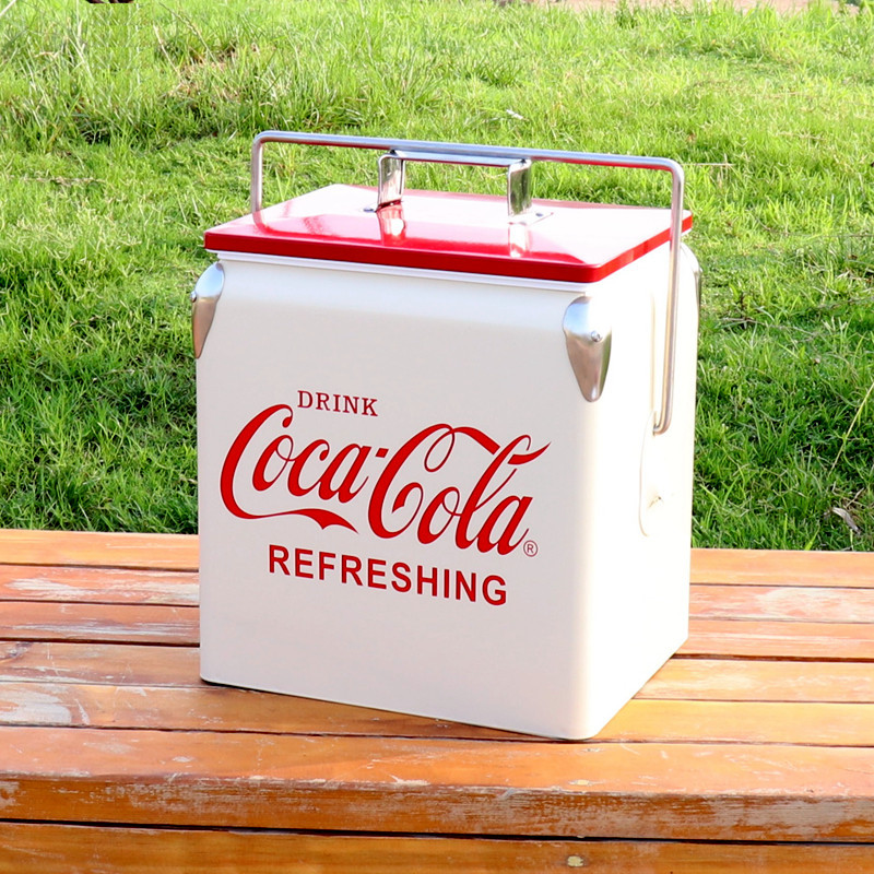 Coca-Cola Ice bucket insulation box / cold and hot 13L camping ...