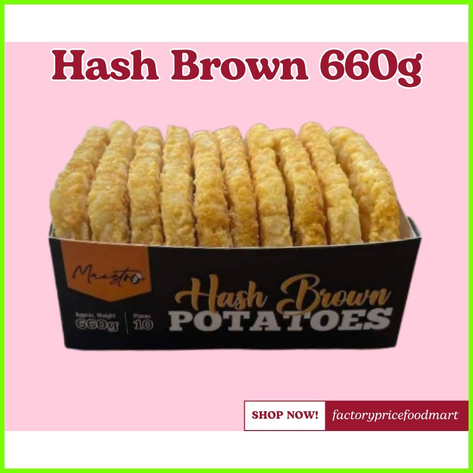 ☢ Maestro Hash Brown 660g (10pcs per pack) | Shopee Philippines
