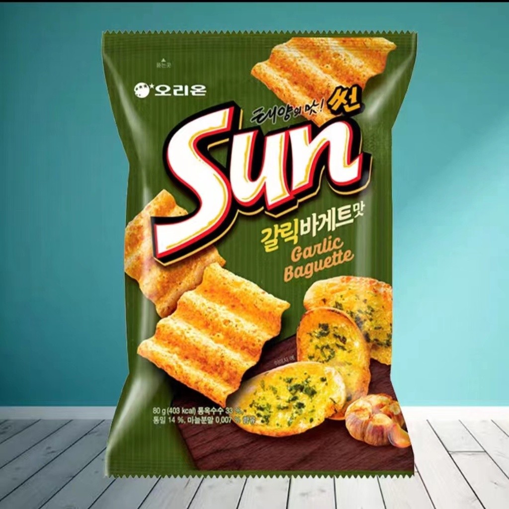 Korea Orion Sun Garlic Baguette 80g | Shopee Philippines