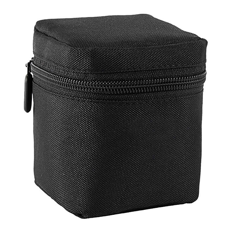Camera Lens Bag DSLR Padded Thick Shockproof Protective Pouch Case Lens ...