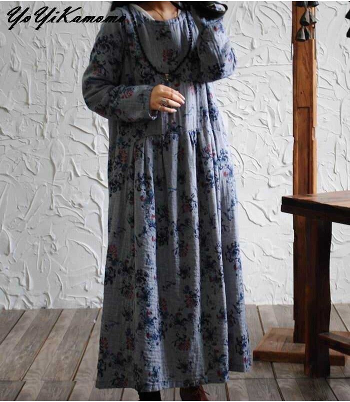 10 Yoyikamomo 2017 Babaeng Damit Ng Linen Ng Katuwa Orihinal Na Damit ...