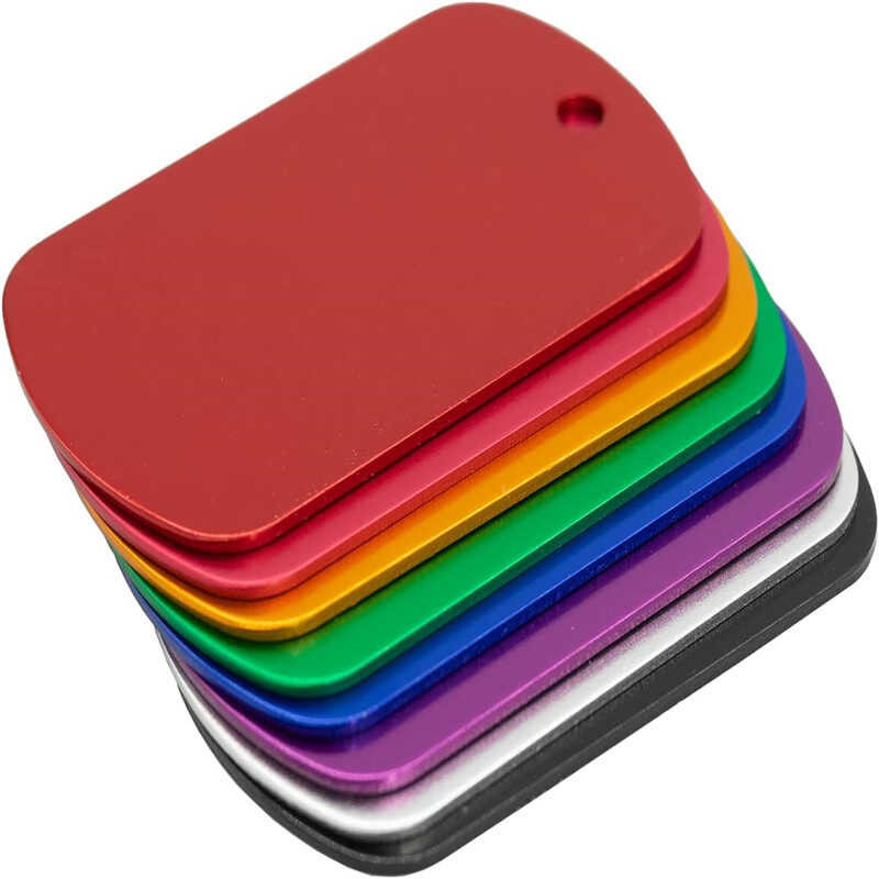 Personalized Identification Tags For Dogs, Aluminum Circular Military ...