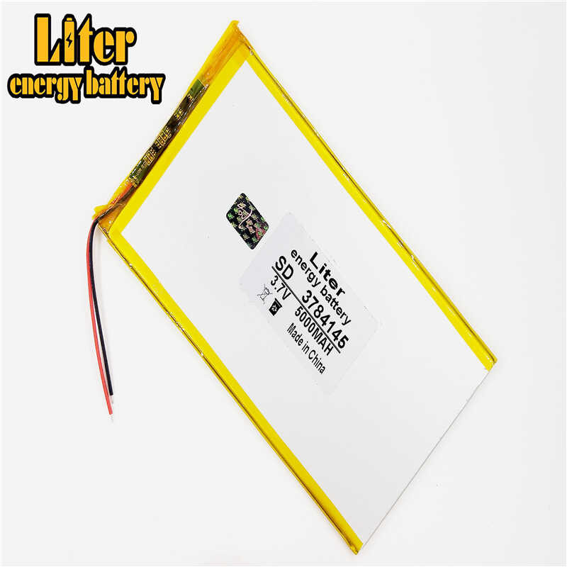 Baterya ng tablet polymer 5000 mah 3.7V 3784145smart home MP3 speakers ...