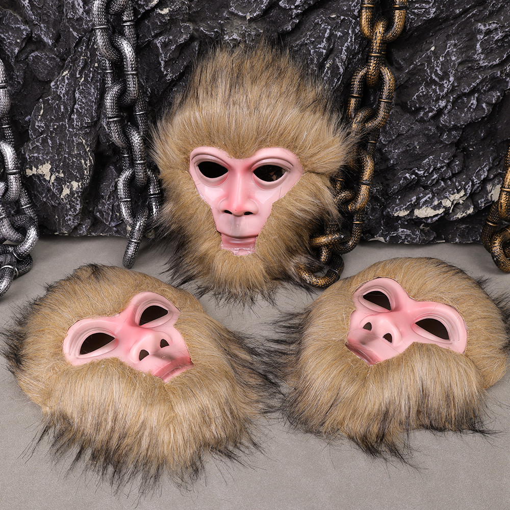 Black Myth Wukong Mask - Journey To The West Cosplay Monkey Full Face ...