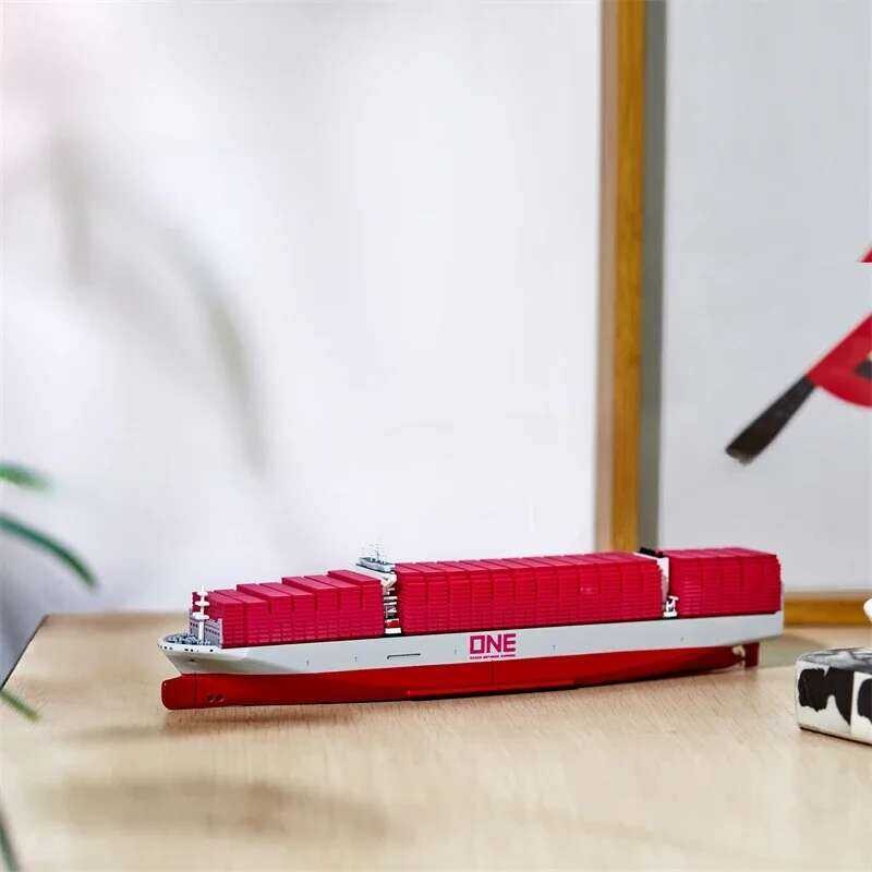Modelo Ng Container Cargo Ship, Mini Cruise Simulation Boat Ornaments ...